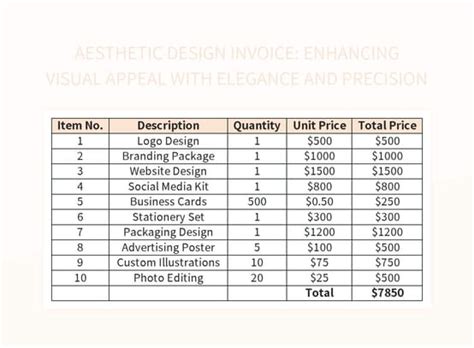 Free Aesthetic Design Templates For Google Sheets And Microsoft Excel Slidesdocs
