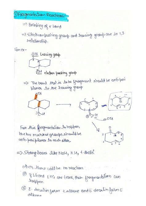 SOLUTION Reaction Mechanism Studypool