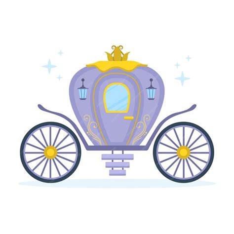 동화 캐리지 디자인 일러스트 무료 벡터