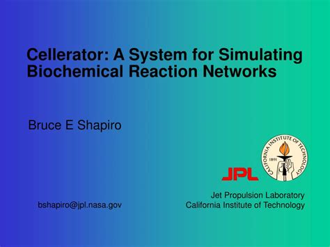 Ppt Cellerator A System For Simulating Biochemical Reaction Networks Powerpoint Presentation