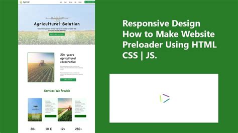 How To Make Website Preloader Using Html Css Js Page Loader