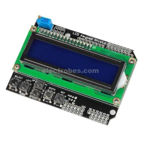 1602 16x2 Lcd Keypad Shield For Arduino Buy In Pakistan