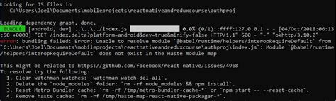 Reactjs React Native Init Not Working For React Native 0571 On
