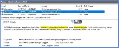 Turn Off App Notifications On The Lock Screen Policy Using Intune Htmd Blog