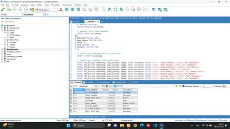 Tutorial Membuat Database Menggunakan Query Di Sqlyog Youtube