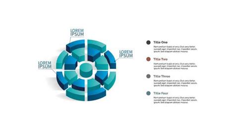 Create A Circular Diagram With Four Options For Each Segment