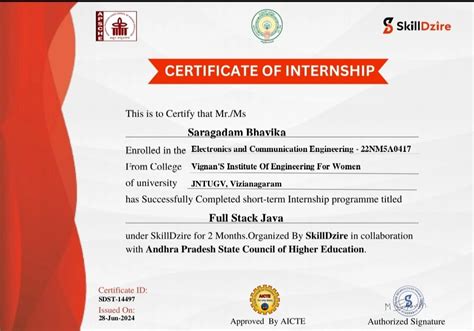 bhavika saragadam on linkedin internship javafullstack