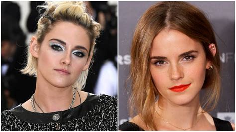 Emma Watson And Kristen Stewart Facial Expressions