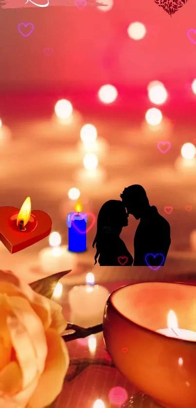 Romantic Candlelight Wallpaper Free Download