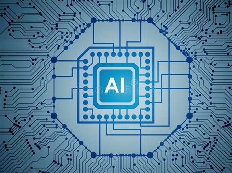 Artificial Intelligence Modern Computing Concept Stock Illustration Illustration Of Artificial