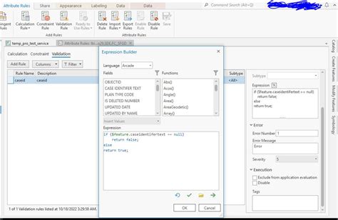 in arcgis pro 2 9 branch version error inspector e esri community