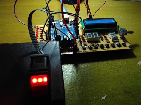 Read Fingerprint Sensor Data With Lcd View