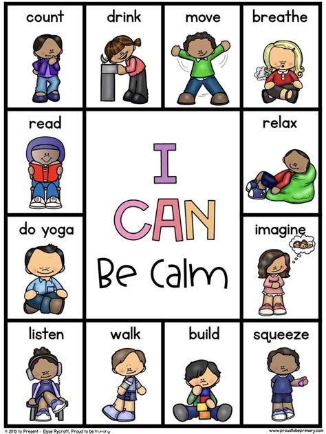 I Can Be Calm In Class Artofit