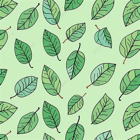 잎 원활한 패턴 벡터 무늬 원활한 잎 배경 일러스트 및 사진 무료 다운로드 Pngtree