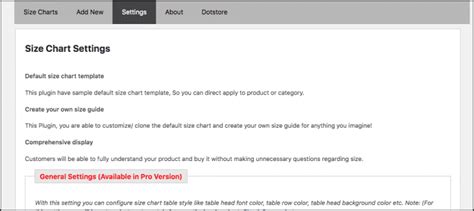 How To Add A Product Size Chart To Woocommerce In Wordpress Greengeeks