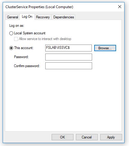 Secondary Logon Service