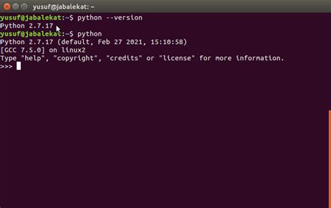 Cara Setting Default Versi Python Di Ubuntu 18 04 Sebardi Blog