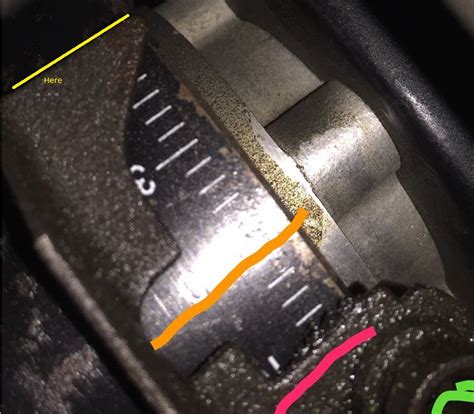 am i reading this timing pointer right ford truck enthusiasts forums