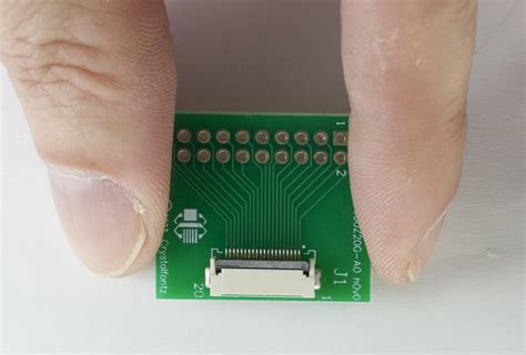 20 Position Zif Breakout Board From Crystalfontz
