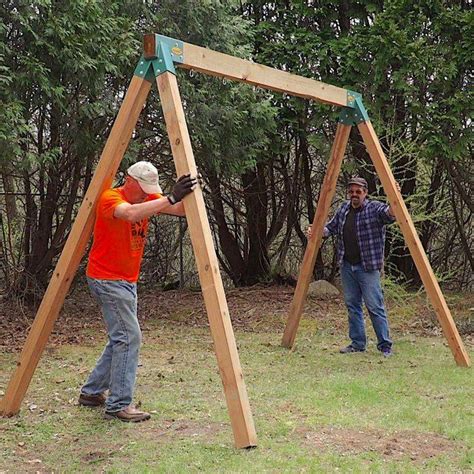 How To Build A Frame Swing Set Kobo Building