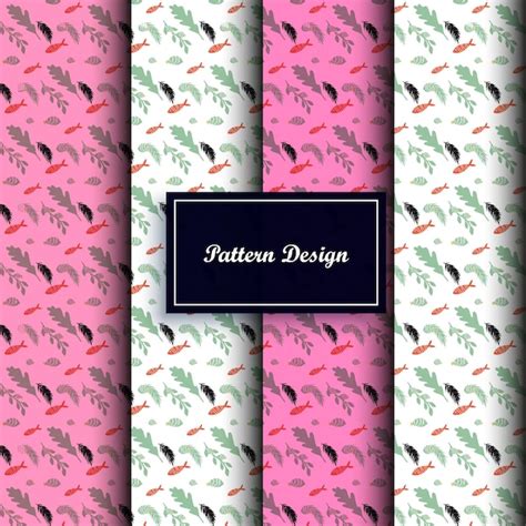 Premium Vector Modern And Simple Seamless Pattern Design Template