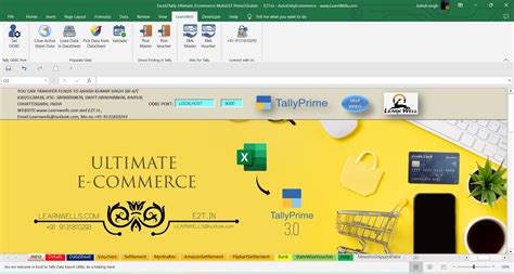 Best Excel To Tally Prime 30 Ecommerce Import Learnwell