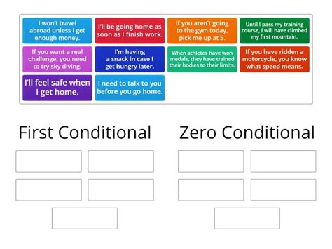Zero And First Conditionals Group Sort