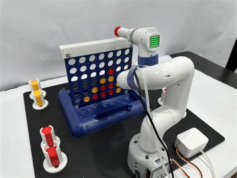 对弈人工智能！mycobot 280开源六轴机械臂connect 4 四子棋对弈 腾讯云开发者社区 腾讯云