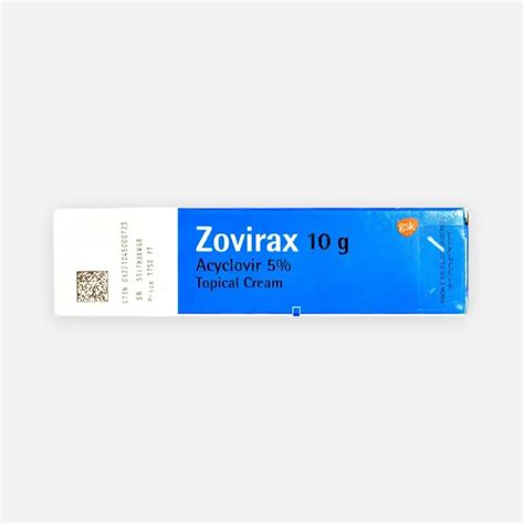Zovirax 5 Topical Cream 10gm Rosheta Uae