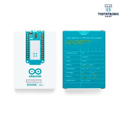 Arduino Mkr1000 Wifi Con Headers Montados Original Tostatronic