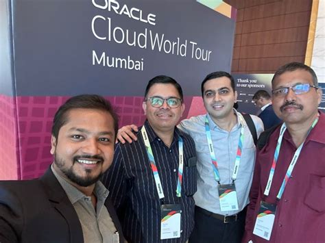 Oraclecloudworldtour Cloudinnovation Networking Learning Oracle… Anand Samudra
