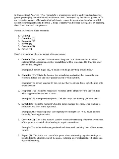 Formula G 2 Pdf Psychological Theories Emotions