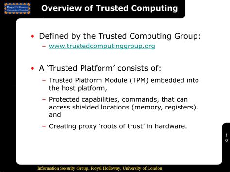 PPT Applying Trusted Computing To A Workflow System PowerPoint Presentation ID
