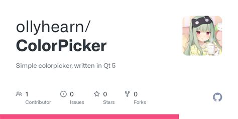 Github Ollyhearn Colorpicker Simple Colorpicker Written In Qt