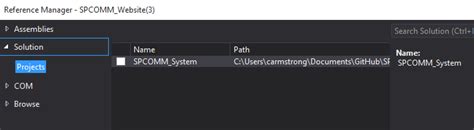 C Aspnet Website Wont Allow Me To Add Reference Class Library