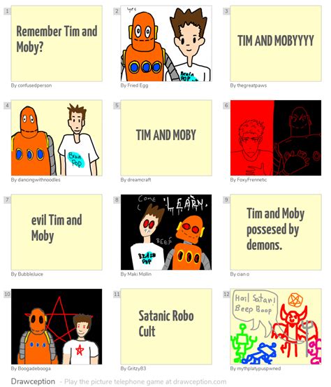 Remember Tim And Moby Drawception