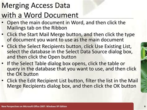 PPT Integration Tutorial Integrating Word Excel Access And PowerPoint PowerPoint