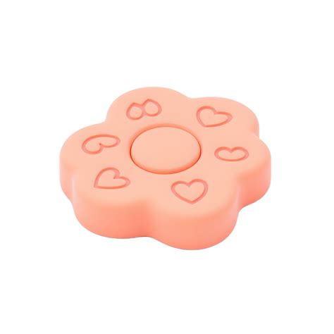 Adorable Peach Flower Shaped Sensory Fidget Toy 55243600 Png