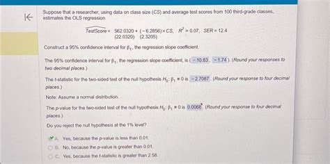 solved the p value for the two sided test of the null