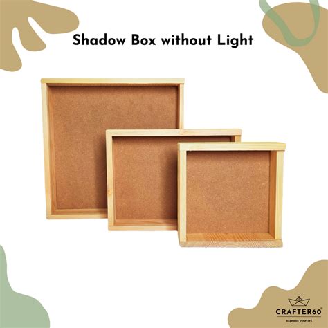 Diy Shadow Box With Led Light Display Frame By Crafter60 Crafter60®