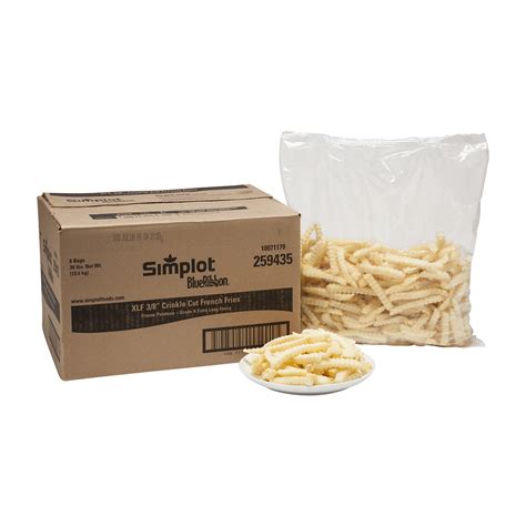 Simplot Classic Crinkle Cut 3 8 13 6kg Pts Food Distribution