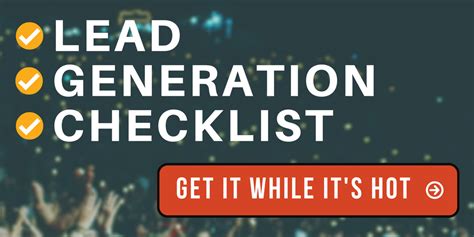 Lead Generation Checklist
