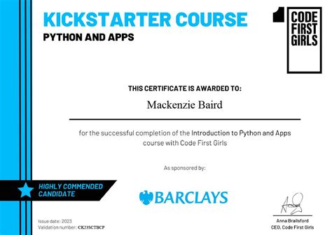 Mackenzie Baird On Linkedin Womeninstem Coding Python Codefirstgirls