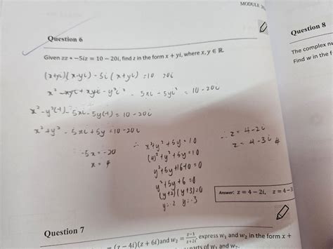 Complex Number In Cartesian Form