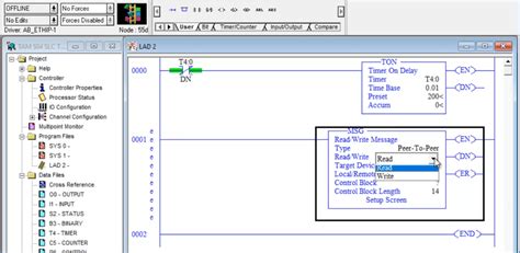 Message Msg Slc 505 Writing Data Over Ethernet To A Micrologix 1400 The Automation Blog