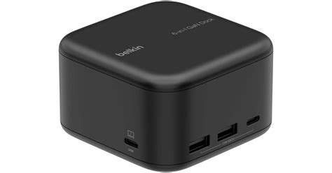 Belkin Connect Usb C In Core Gan Dock Black Inc Ttbk B H