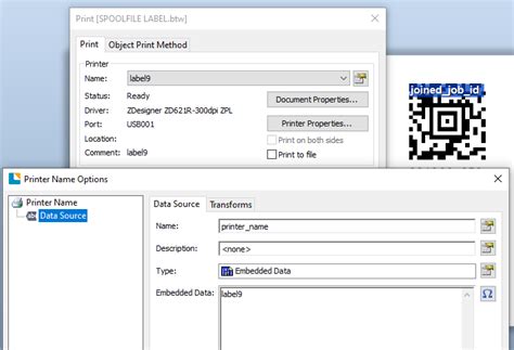 Selecting A Printer From Data Source Seagull Support Portal