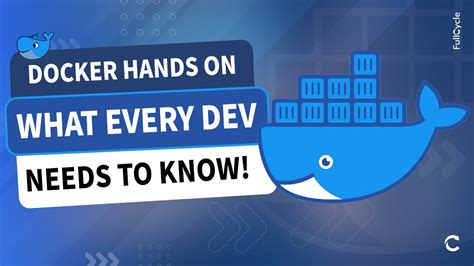Docker Hands On The Least You Need To Know Youtube