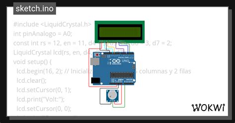 Conversor Analogo Digital Jguerra Copy Wokwi ESP STM Arduino Simulator