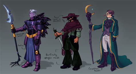 Artstation Crow Motifs And Dnd Classes